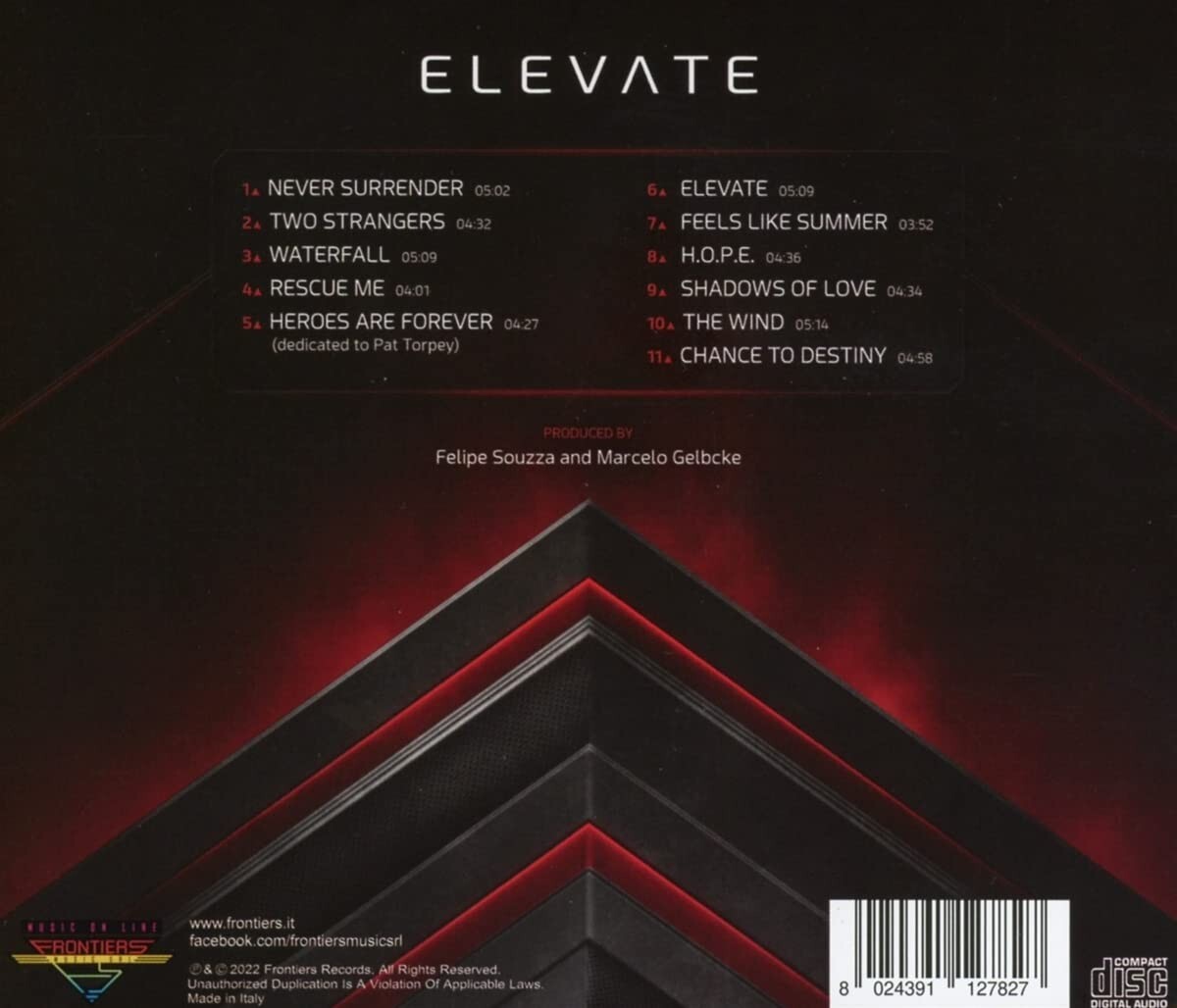 LANDFALL : ELEVATE - 2022 FRONTIERS FR CD 1278 NEW & SEALED Brazil AOR | eBay