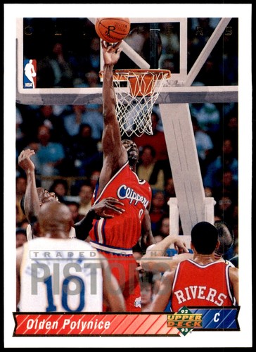 Olden Polynice #29a 1992-93 Upper Deck | eBay