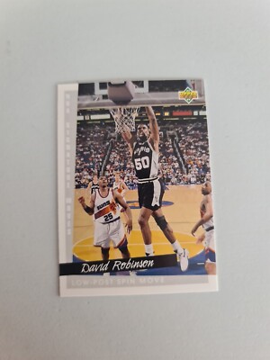 1993-94 NBA UPPER DECK "DAVID ROBINSON" BASKETBALL TRADING CARD #248 ...