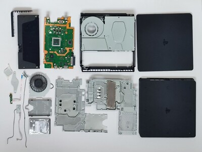 PS4 Slim 2116 Replacement Parts - Motherboard, Fan, PSU, Housing ...