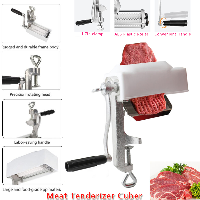 Meat Tenderizer Cuber Heavy Duty Steak Flatten Tool Meat Commercial ...