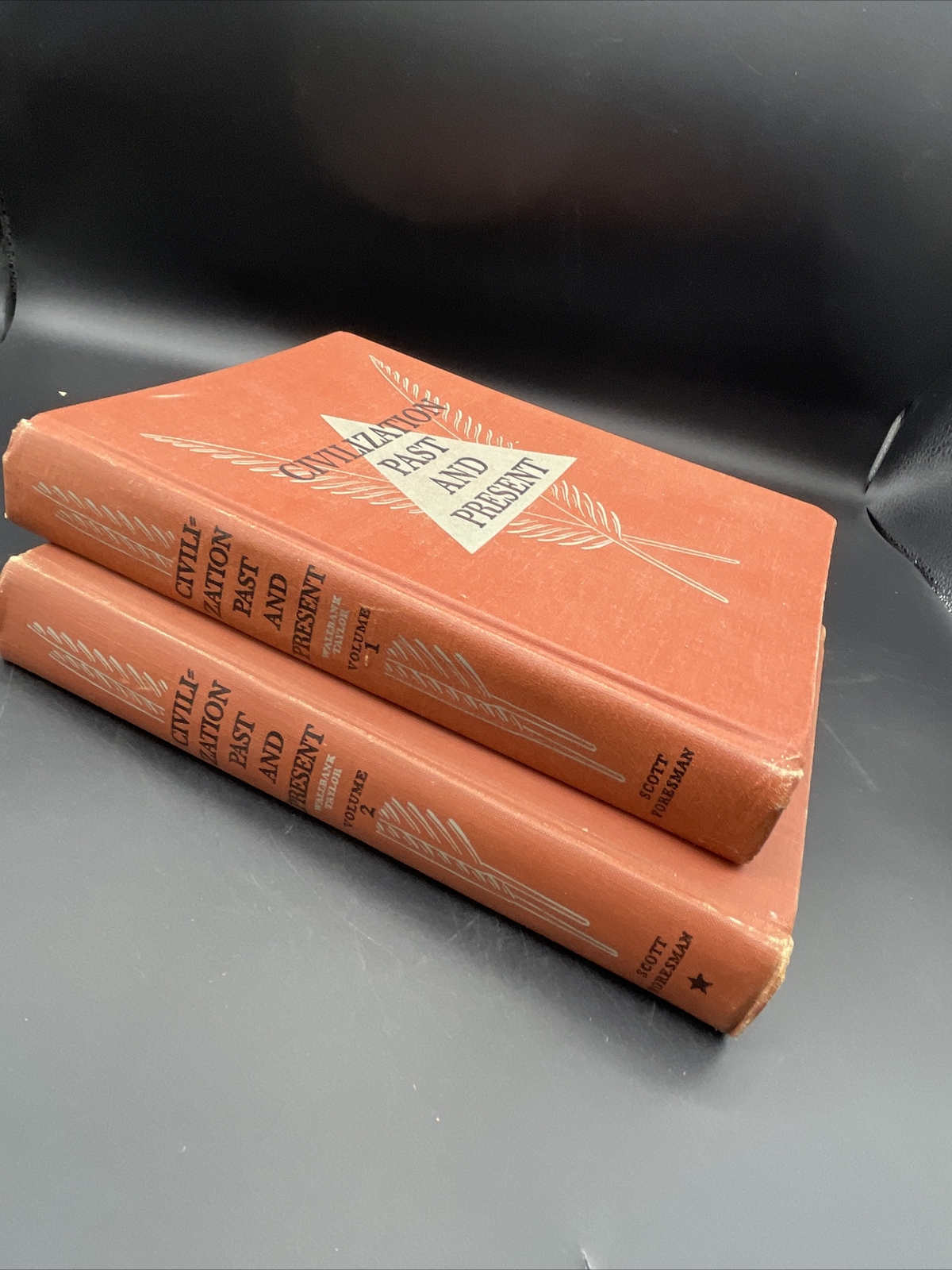 RARE Antique Books Civilization Past and Present Volumes 1 & 2 ...