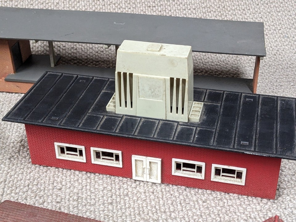Hornby Triang Building x13 Job Lot Bundle Terminus R474 Bridge Houses ...