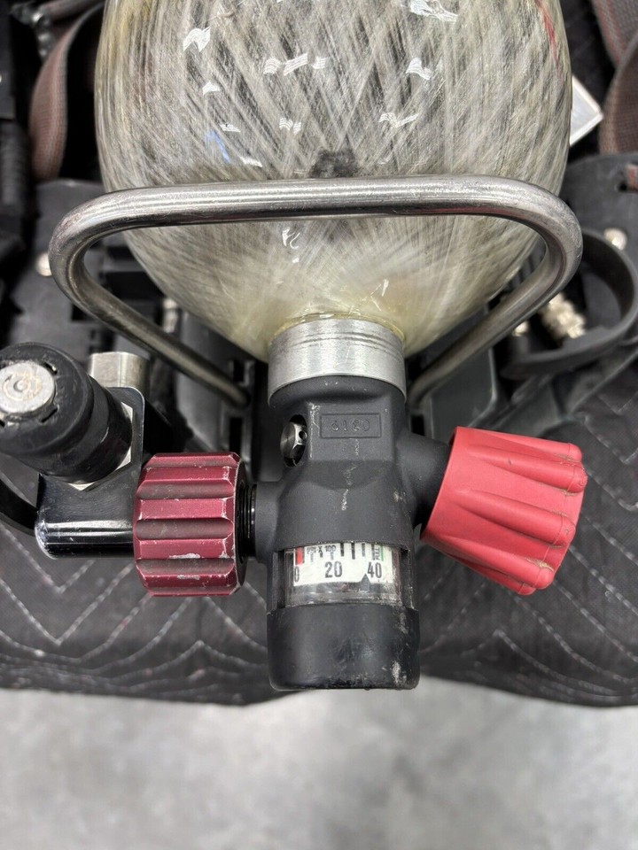 Avon ISI Viking DXL CBRN SCBA Medium Mask Airpack & 4500 PSI 45 Min ...