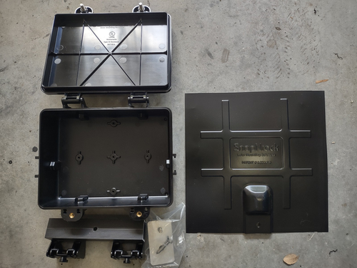 SnapNrack 242-92121 Solar Wiring Junction Box XL with Comp Kit NEMA 4X ...
