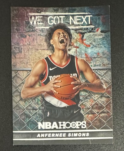 Anfernee Simons 2018-19 NBA Hoops ROOKIE We Got Next #WGN-24 - Portland ...