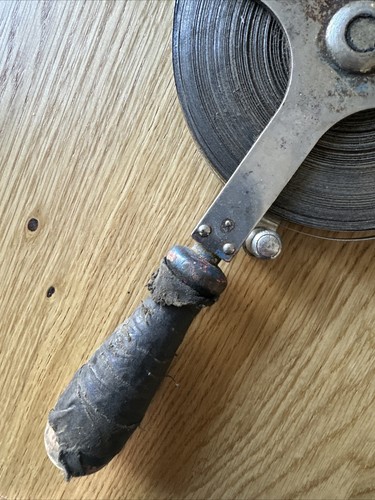 Vintage LUFKIN 100 Foot Reel Tape Measure- Wooden Handle | eBay