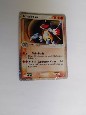 Armaldo ex 16/17 HOLO ULTRA RARE 2004 Pokemon Card | eBay