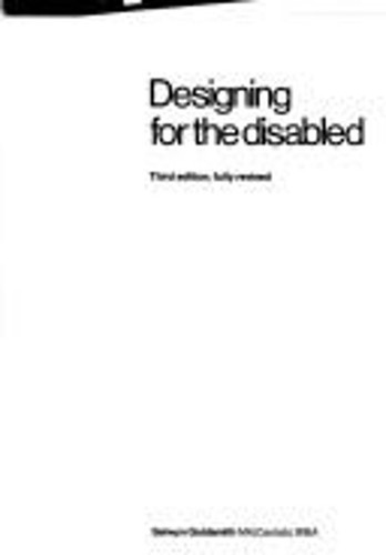 Designing for the Disabled by Selwyn Goldsmith (1977, Hardcover) for ...