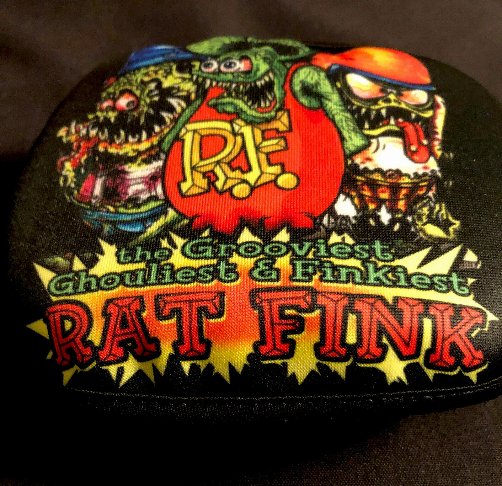 RAT FINK MASK “THE GROOVIEST GHOULIEST & FINKIEST OVAL/MOUTH SUPER SOFT ...
