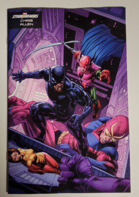 BLACK PANTHER #1 08/2023 VF+ CHRIS ALLEN STORMBREAKER VARIANT MARVEL ...