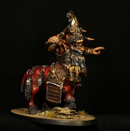 Bull Centaur Taur'ruk Legion of Azgorh painted Warhammer AoS Chaos ...