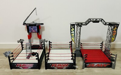 WWE Raw Ring Bundle Money In The Bank / Entrance / Breakable Wrestling ...
