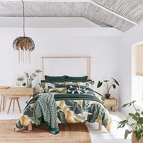 Ted Baker Urban Forager Comforter Set - Basil - 3 Piece - Full - Queen ...