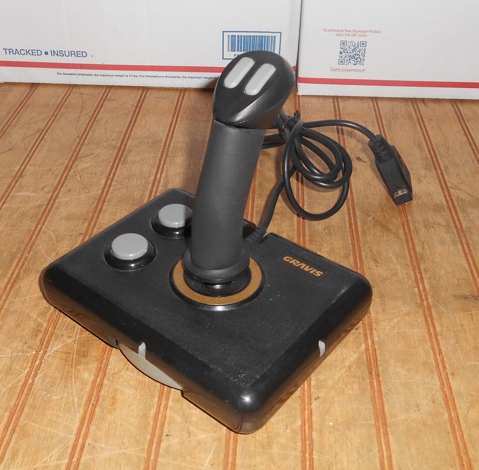 Vintage Gravis Advanced Analog Joystick Controller PC Flightstick 15 ...