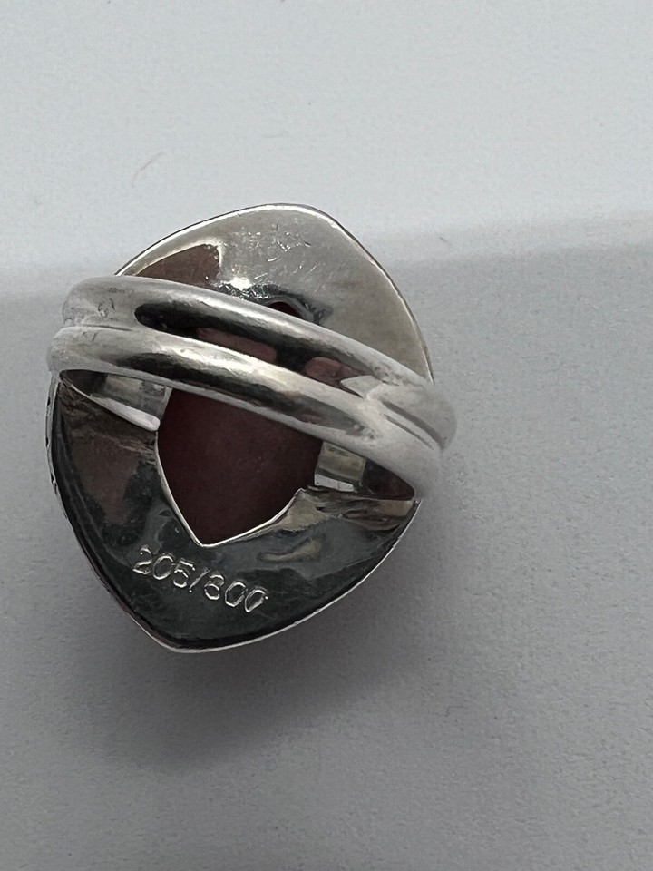 Nicky Butler Pink Chalcedony Designer Sterling Silver Ring | eBay