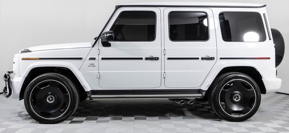Factory Mercedes Benz MONOBLOCK Center Cap G63 G550 G Wagon OEM AMG ...
