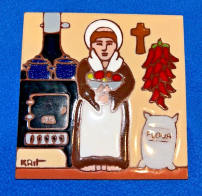 Tiles - Hand Painted Tile Trivet