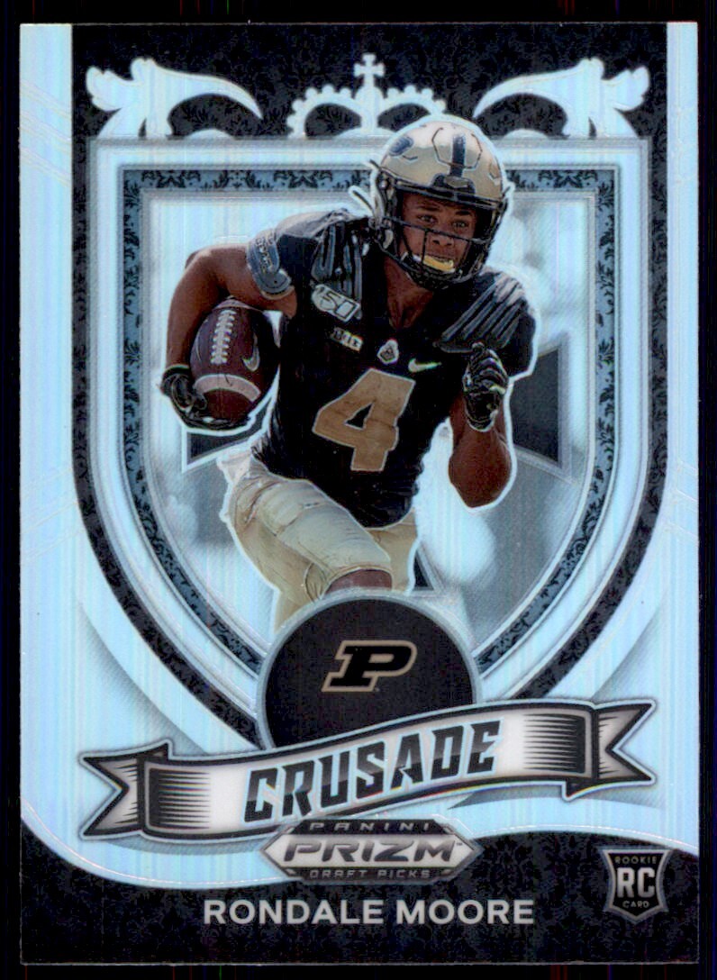 2021 Prizm Draft Crusade Silver Rondale Moore Rookie #171 | eBay