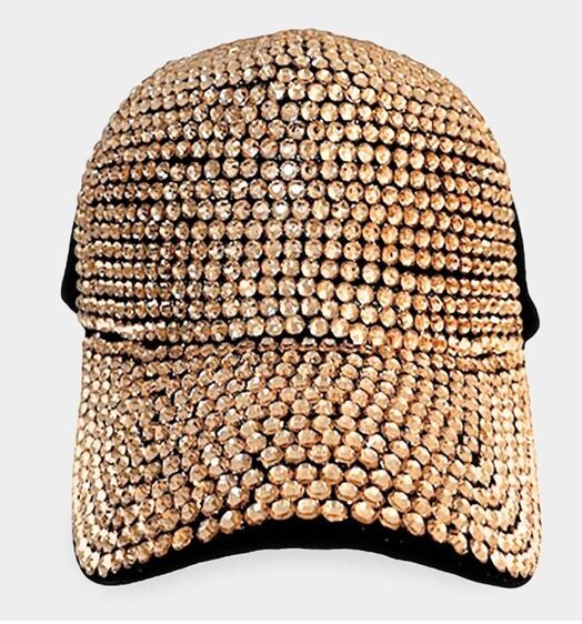 NEW WT Women's GOLD BLING Sparkle Rhinestone SHINEY Gem Bling BLACK ...