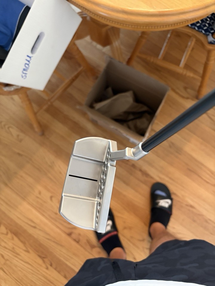Brand New GOODWOOD GOLF P2 PUTTER 34” 350G - SS Black KBS Shaft With ...