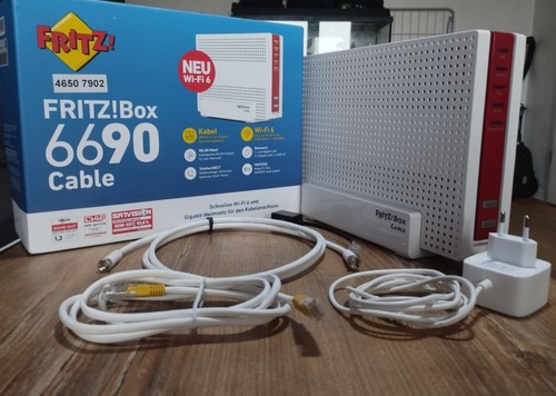 AVM FRITZ!Box 6690 Cable ohne Provider-Branding | WiFi 6 | Kabelmodem ...