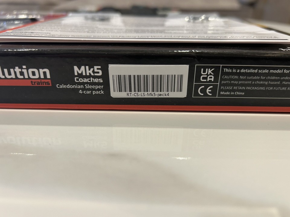 Revolution Trains N Gauge RT-CS-LS-Mk5-Pack 4 Caledonian Sleeper 4 Car ...