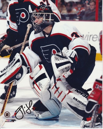 JEFF HACKETT PHILADELPHIA FLYERS SIGNED 8 X 10 PHOTO w COA IN PERSON | eBay