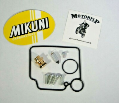 Genuine Mikuni Mud Buddy Carburetor Float/Needle Valve Rebuild Kit 786 ...