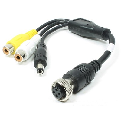 ROSTRA 250-8613 4-PIN MONITOR FEMALE INPUT WIRE RCA for VIDEO DEVICE ...