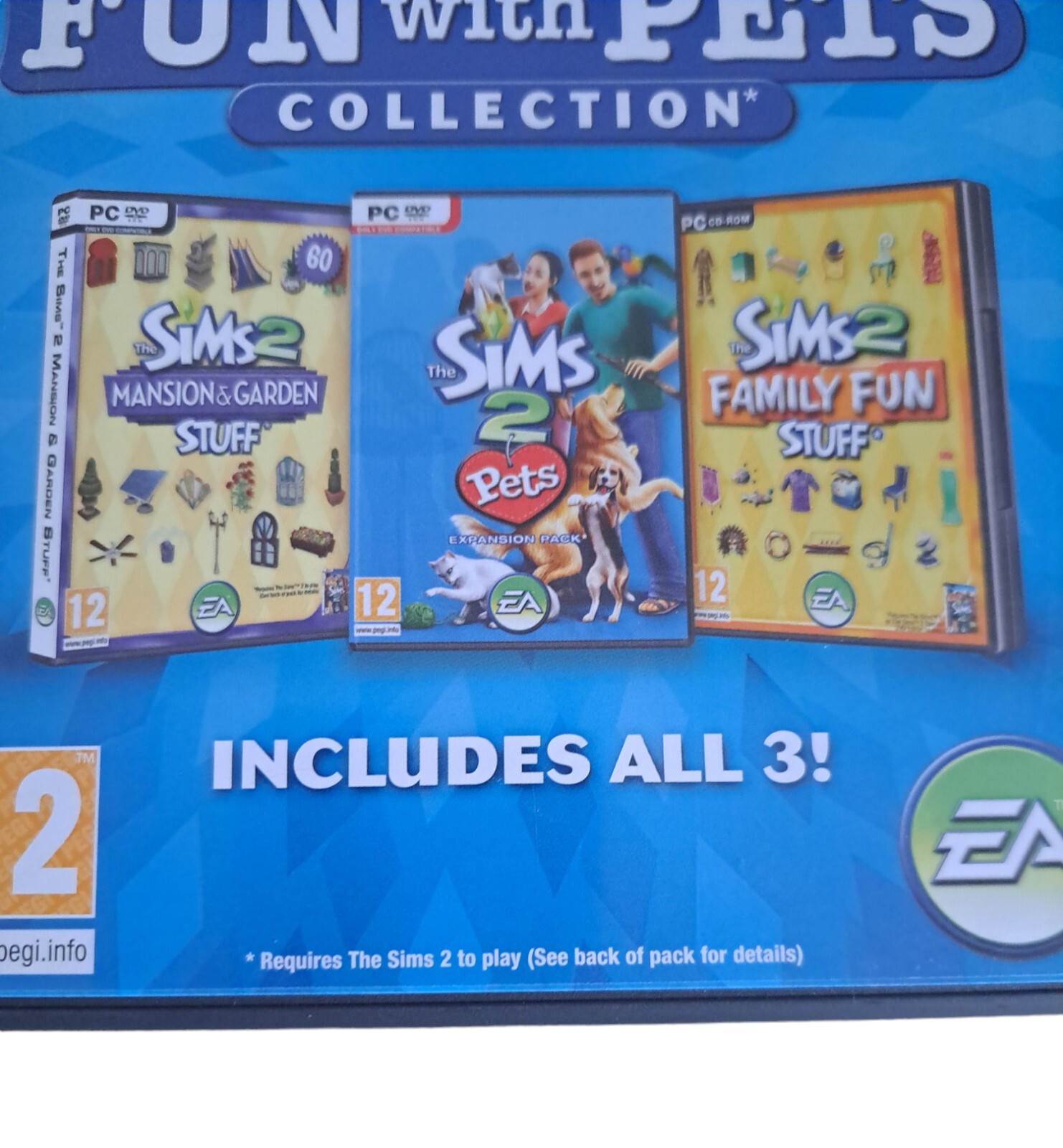 The Sims 2 Deluxe And The Sims 2 Fun With Pets Collection PC Games | eBay