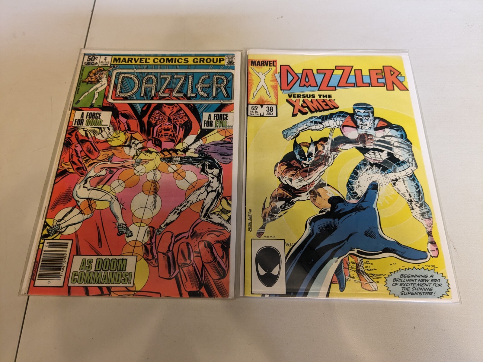 DAZZLER #4 & 38 * MARVEL COMICS * 1985 * X-MEN (U2) | eBay