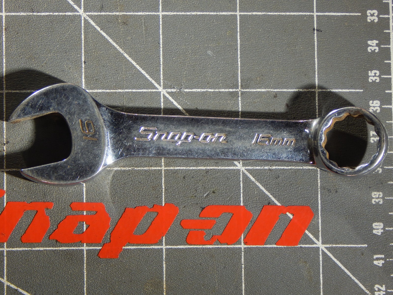 Snap On Tools Midget Stubby Wrench 16MM OXIM16 12Pt Combination Wrench ...