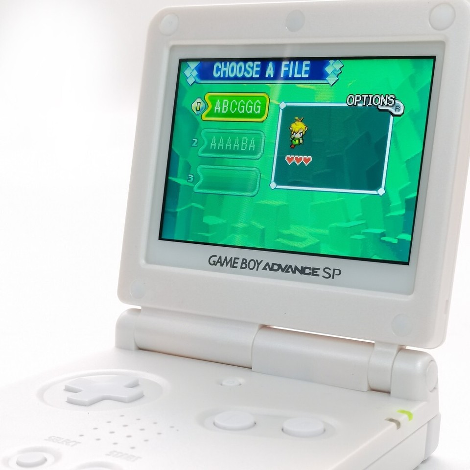 Gameboy Advance GBA SP IPS LCD Console With V5 Laminated Backlight ...