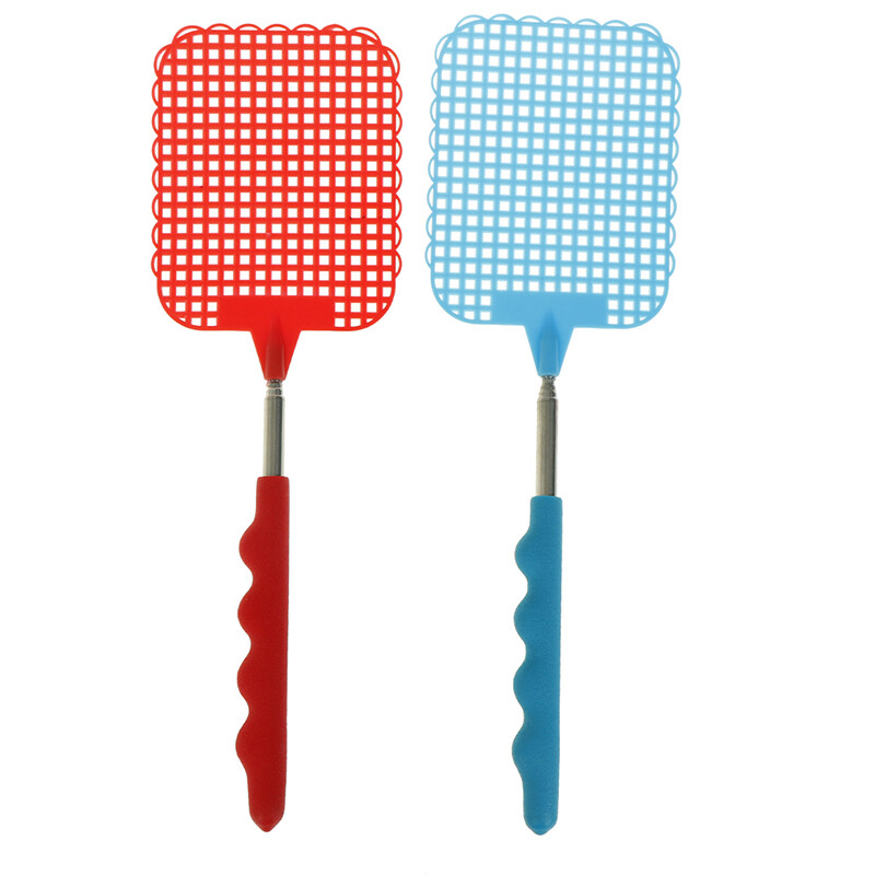 Pest Control Tools Extendable Flies Swatter Plastic Simple Pattern Fly ...