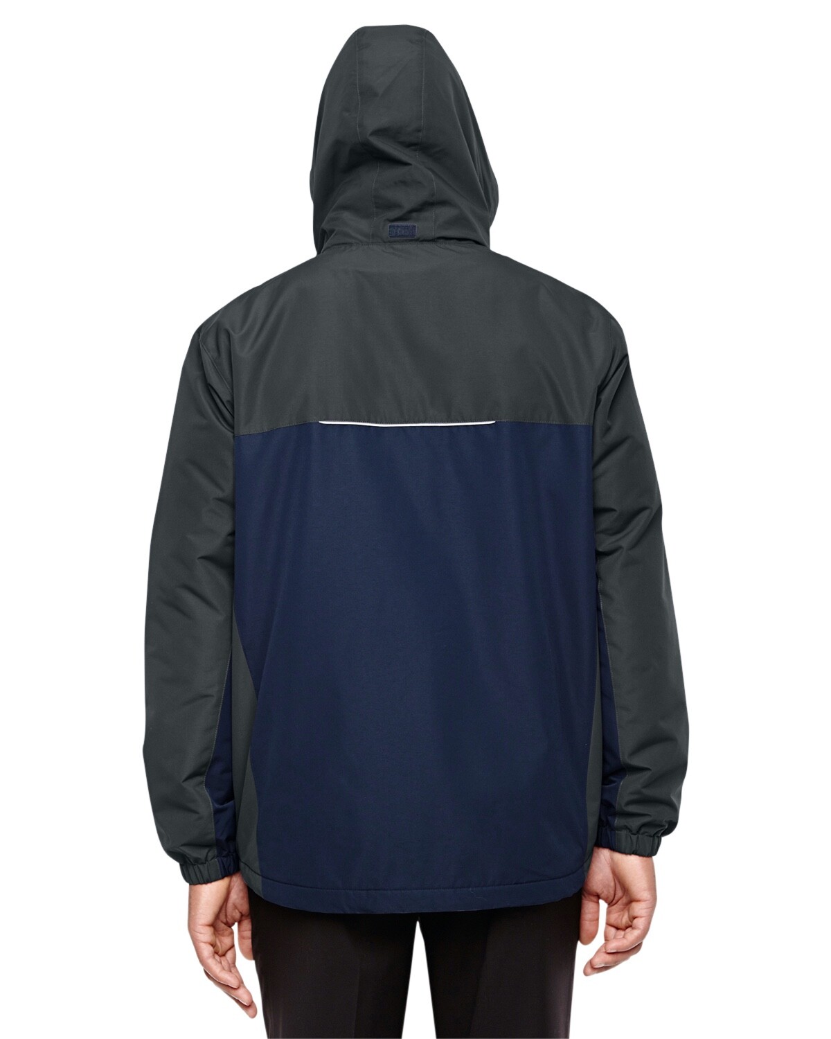 Core 365 LARGE Men's NAVY Inspire Colorblock All-Season Jacket 88225 | eBay