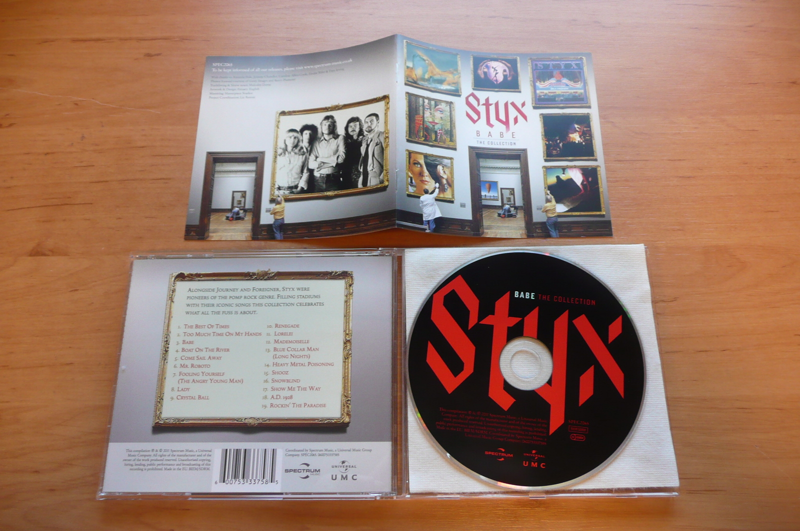 @ CD STYX - BABE: THE COLLECTION / SPECTRUM MUSIC 2011 / AOR USA DENNIS ...