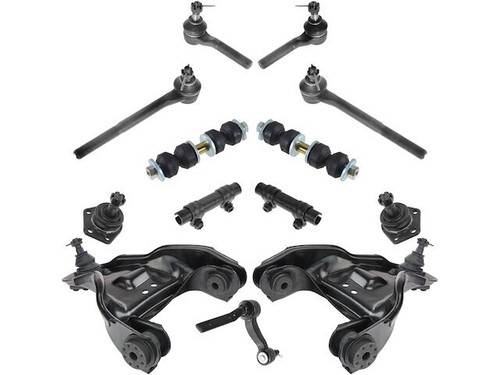 For 1998-2001 GMC Jimmy Control Arm Ball Joint Tie Rod End Kit Front ...