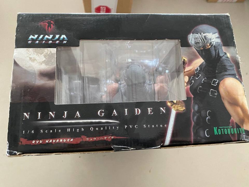 13" Ninja Gaiden Ryu Hayabusa Statue 2004 Kotobukiya-sealed.-#sjul23 ...