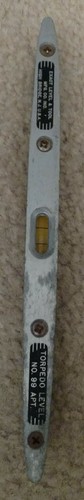 VINTAGE Exact Level & Tool Mfg. Aluminum Torpedo Level 9 inches No 99 ...