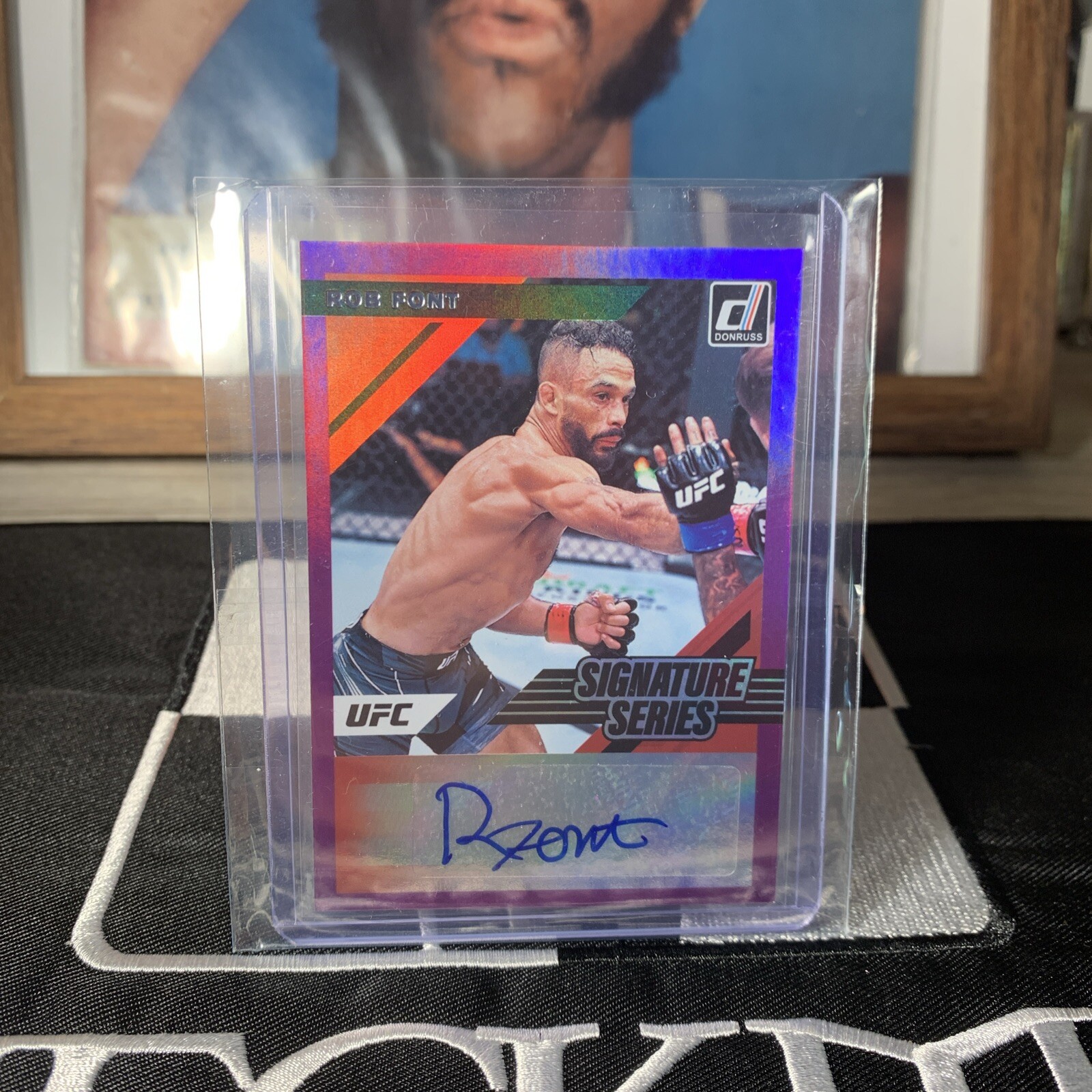2022 Panini Donruss Optic - Rob Font Purple Holo Signature Series SS ...
