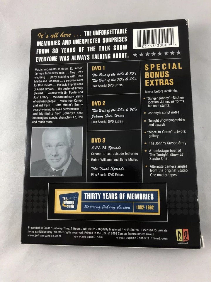 The Ultimate Johnny Carson Collection - His Favorite Moments From The ...