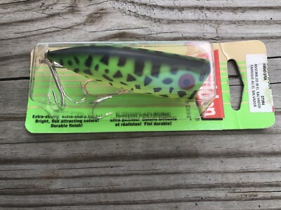 Heddon Chugger Spook X9540 GRA Topwater Lures Green Crawdad - NEW NOS ...