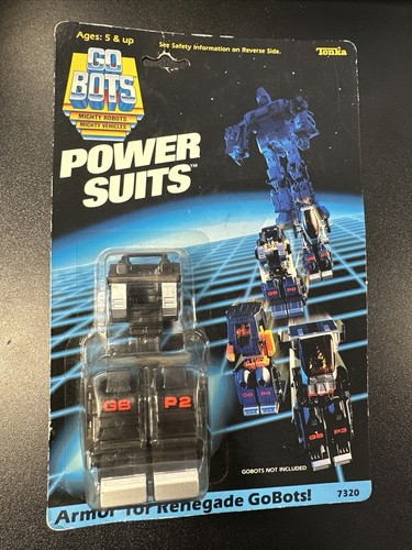GOBOTS GB P2 POWER SUITS ARMOR RENEGADE 7320 MOSC NEW 1985 TONKA NRFP ...