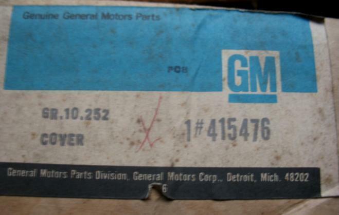 NOS 1974 1975 OLDSMOBILE TORONADO DELTA88 98 INST/PANEL RH LWR TRIM ...