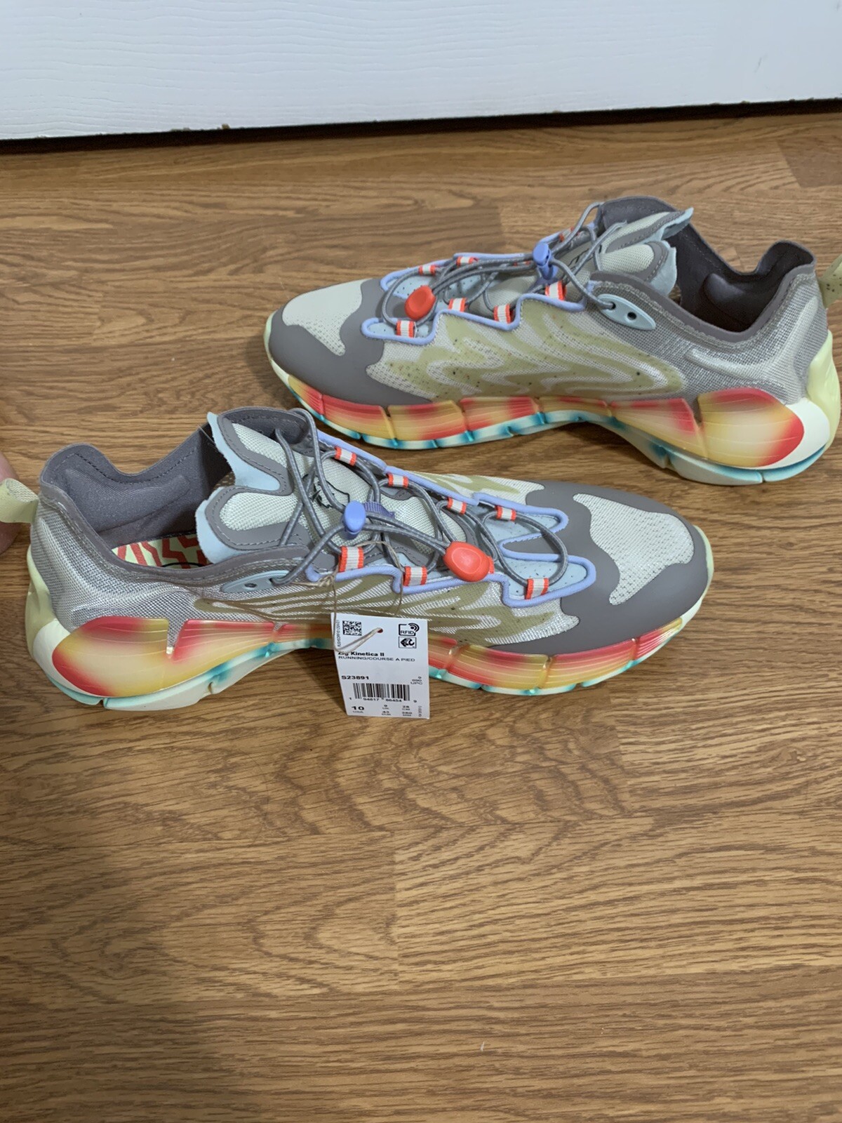 Reebok Brain Dead x Zig Kinetica 2 “Mad Science” S23891 Men's Size 10 ...