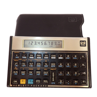 Hewlett Packard HP 12C Business Financial Calculator HP-12C MADE IN USA ...