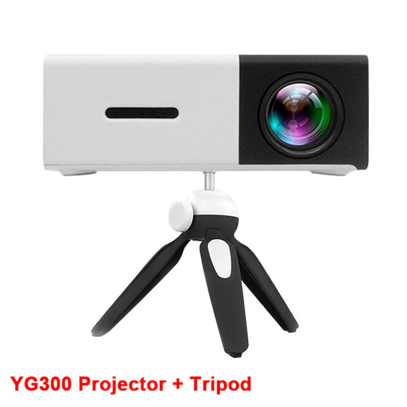 Mini Projector YG300 Pro LED Supported 1080P Full HD Portable Beamer ...
