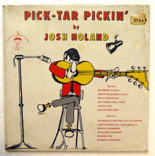 JOSH NOLAND Pick-tar Pickin SEALED LP guitar #818 | eBay