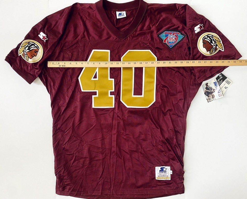 Authentic Starter Washington Redskins 1994 75th Throwback XL Brooks ...